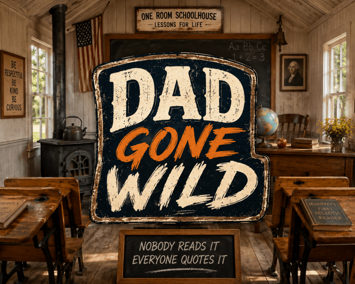 The One-Room Schoolhouse – Dad Gone Wild